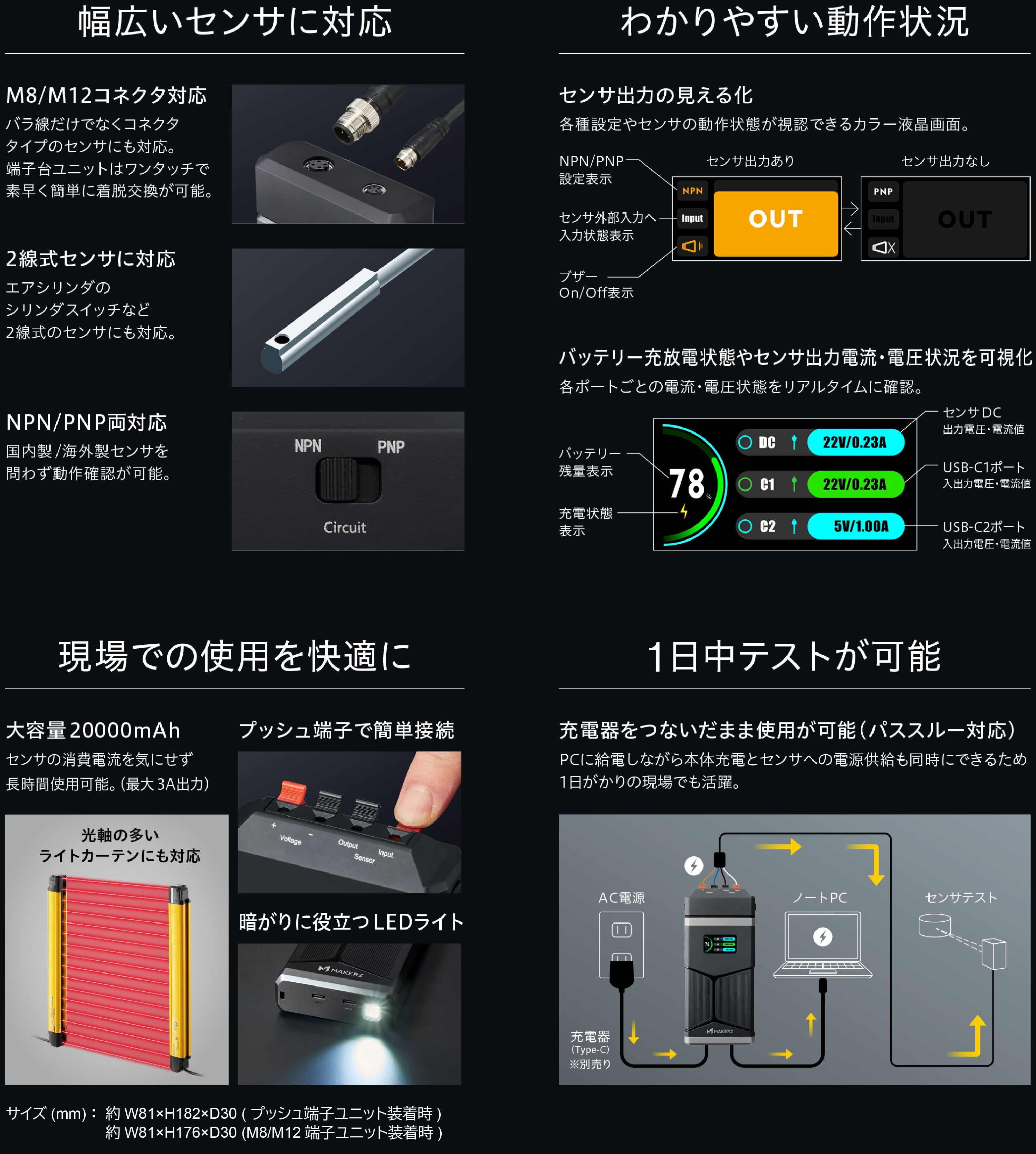 24V対応 ハンディパワーサプライ | MAKERZ(メイカーズ)